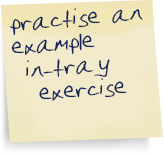 In-tray Exercise | Free Example In-tray Exercise with Solutions ...